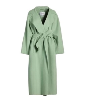 Max Mara Minimalist Solid-color Luxury Coat - Gray