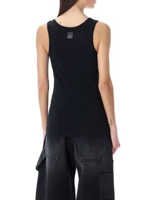 Raf Simons Logo Printed Tank Top