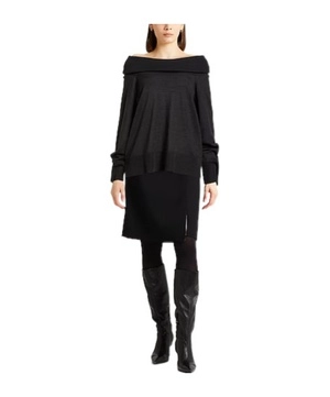 Max Mara Solid Lightweight Wool Knit Top