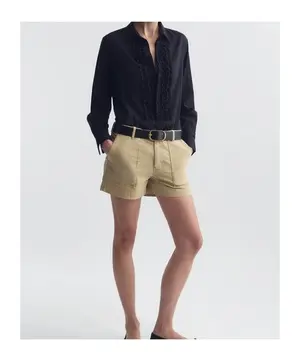 NILI LOTAN Nathael Ruffled Shirt