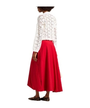 Brunello Cucinelli Solid Color Asymmetrical Mini Skirt