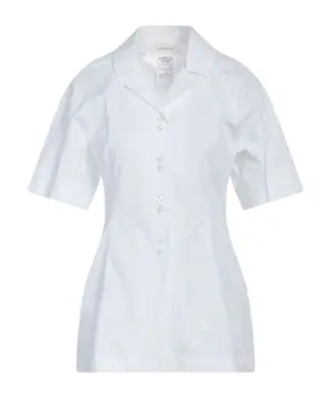 Sportmax Solid Color Short-sleeve Shirt - White