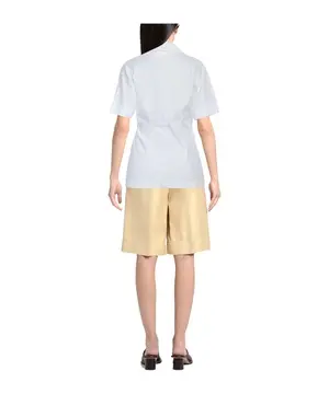 Sportmax Solid Color Short-sleeve Shirt