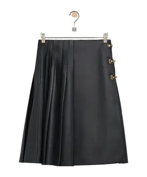 Loewe Pleated Knee-length Skirt