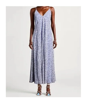 MAXCO. Sleeveless Floral Maxi Dress