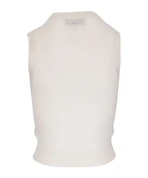 NILI LOTAN Crew-neck Sleeveless Vest