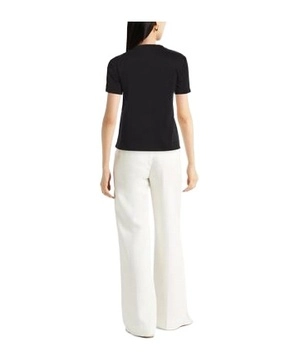 Max Mara Solid Color Basic T-shirt