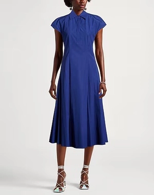 MAXCO. Solid-color Shirt Dress