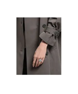 MAISON MARGIELA Statement Ring - Black