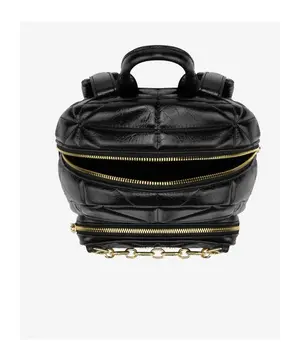 Moschino Quilted Faux-leather Backpack