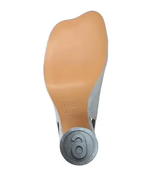 MAISON MARGIELA Rose Gold-plated Leather Slingback Sandals