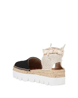 Marni Multicolored Canvas Platform Espadrilles