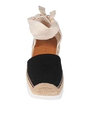 Marni Multicolored Canvas Platform Espadrilles