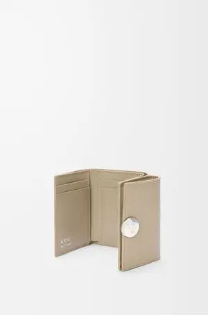 Loewe Pebble Trifold Wallet In Pebble Grain Calfskin