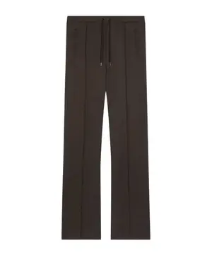 COURREGES Straight-leg Track Pants - Muddy Brown
