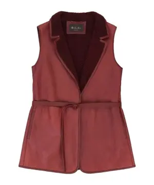 Loro Piana Sherman Hartfield Gilet - Maroon