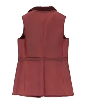 Loro Piana Sherman Hartfield Gilet - Maroon