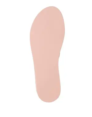 Tory Burch Rubber Flip Flops With Logo Detail