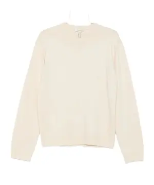 J.W.ANDERSON Jw Anderson Long Sleeved Crew-neck Jumper - Off-white