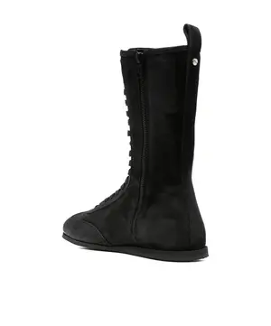 ANN DEMEULEMEESTER Suede Lace-up Boots