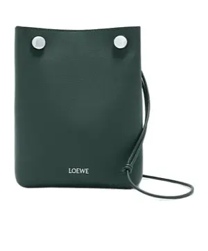 Loewe Logo Shoulder Bag - Green