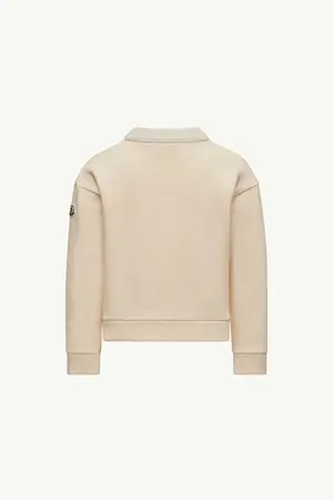 Moncler Embroidered Logo Cotton Sweatshirt