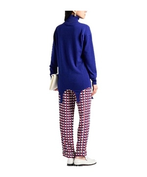 Saint Laurent Solid-color Cashmere Turtleneck Knit Sweater