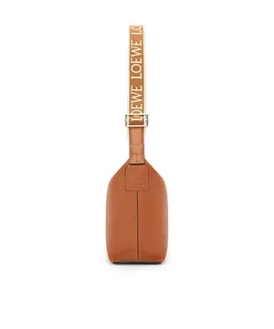 Loewe Small Cubi Crossbody Bag - Tan