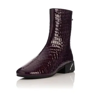 Raf Simons Solaris Mock-croc Ankle Boots