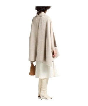 Max Mara Logo-print Cape
