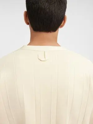 Jacquemus Pleated Cardigan