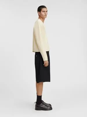 Jacquemus Pleated Cardigan