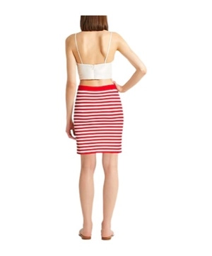Max Mara Striped Knit Midi Skirt
