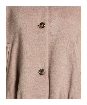 Max Mara Solid Cashmere Wrap Waistcoat