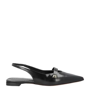 Max Mara Patent Leather Pointed-toe Loafers