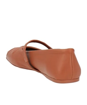 Marni Minimal Leather Mary Jane Flats