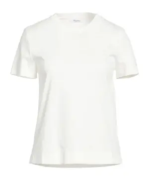 Max Mara Solid-color Short-sleeved T-shirt - White