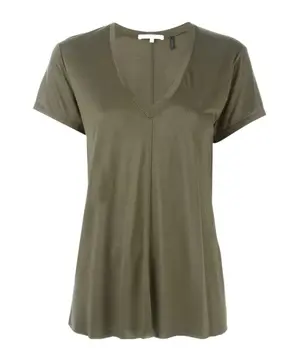 Helmut Lang V-neck Short Sleeve T-shirt
