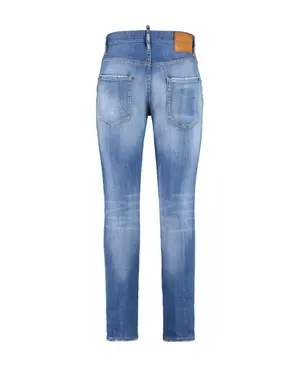 Dsquared2 Distressed Skater Slim-cut Jeans