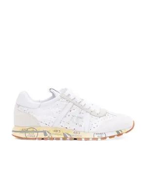 Premiata Logo Sports Shoes - White