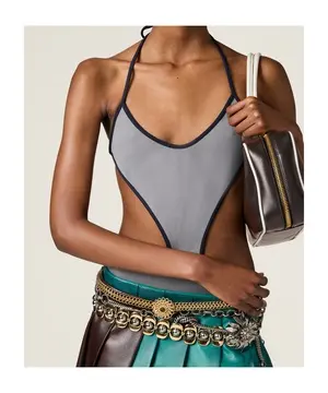 Miu Miu Technical Knit Swimsuit