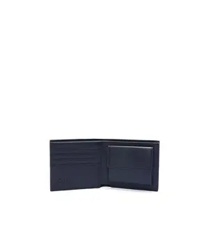Loewe Bifold Coin Wallet In Textured Classic Calfskin