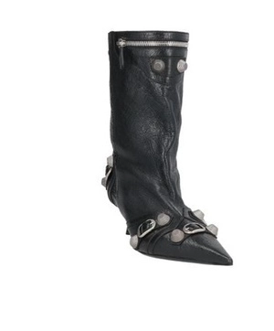 Balenciaga Ankle Boots With Appliqués