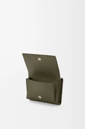 Loewe Trifold Wallet In Soft Grained Calfskin
