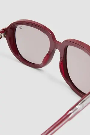 Moncler Cirsee Pilot Sunglasses