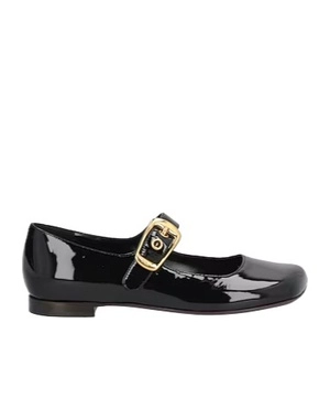 Chloé Mary Jane Flat Shoes - Black