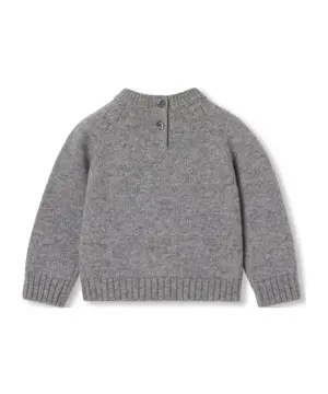 Gucci Baby Wool Sweater With Embroidery