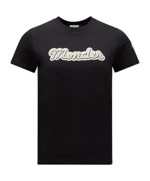 Moncler Logo Embroidered T-shirt