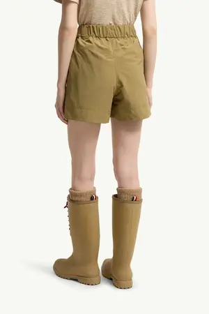 Moncler Technical Froissé Shorts