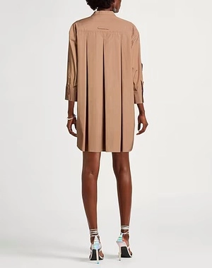 MAXCO. Solid-color Shirt Dress